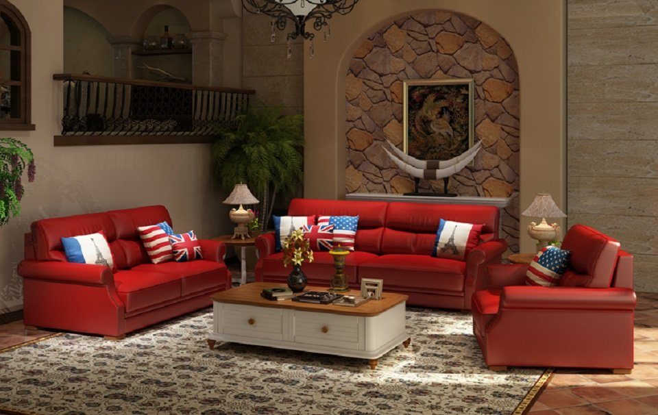 Jvmoebel Sofa Sofagarnitur 321 Sitzer Set Design Sofa Polster Couchen