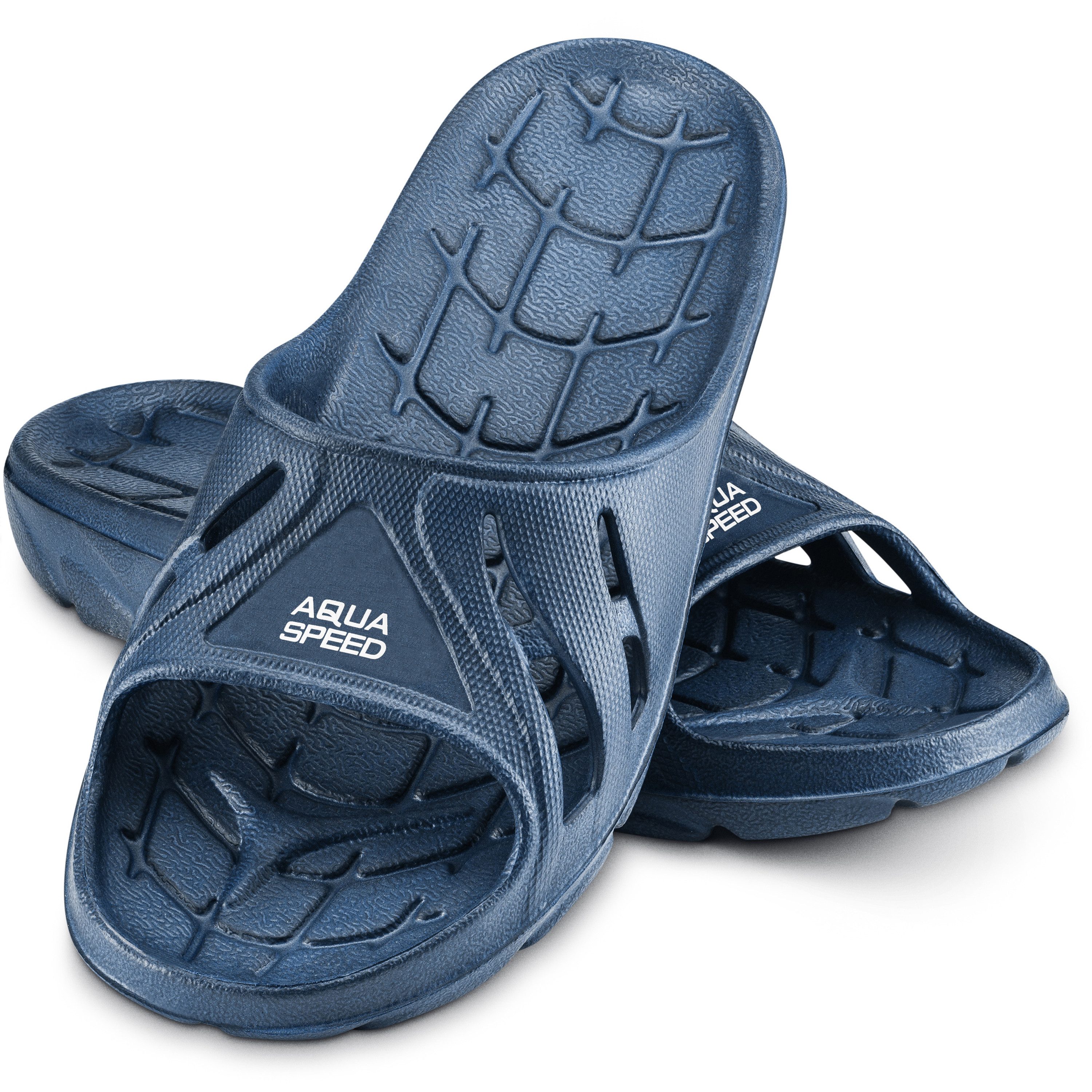 Aqua Speed ALABAMA Badelatschen Kinder + Mikrofaserhandtuch Badepantolette