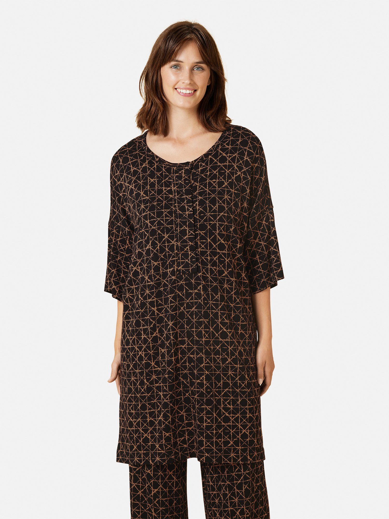 Masai Blusenkleid MaGry Loose, Freizeit, Modisch