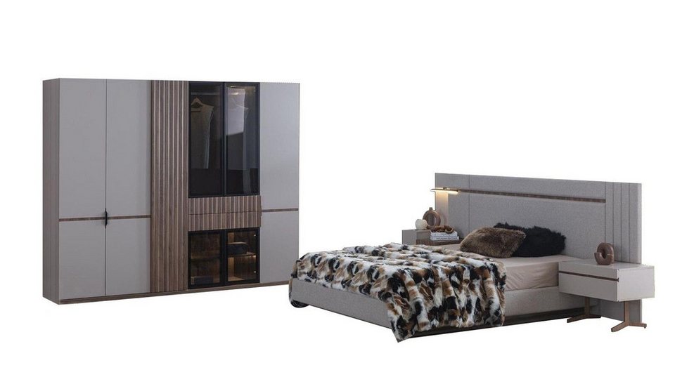 Xlmoebel Schlafzimmer Set Hochwertiges Schlafzimmer Set Mit Bett 2x