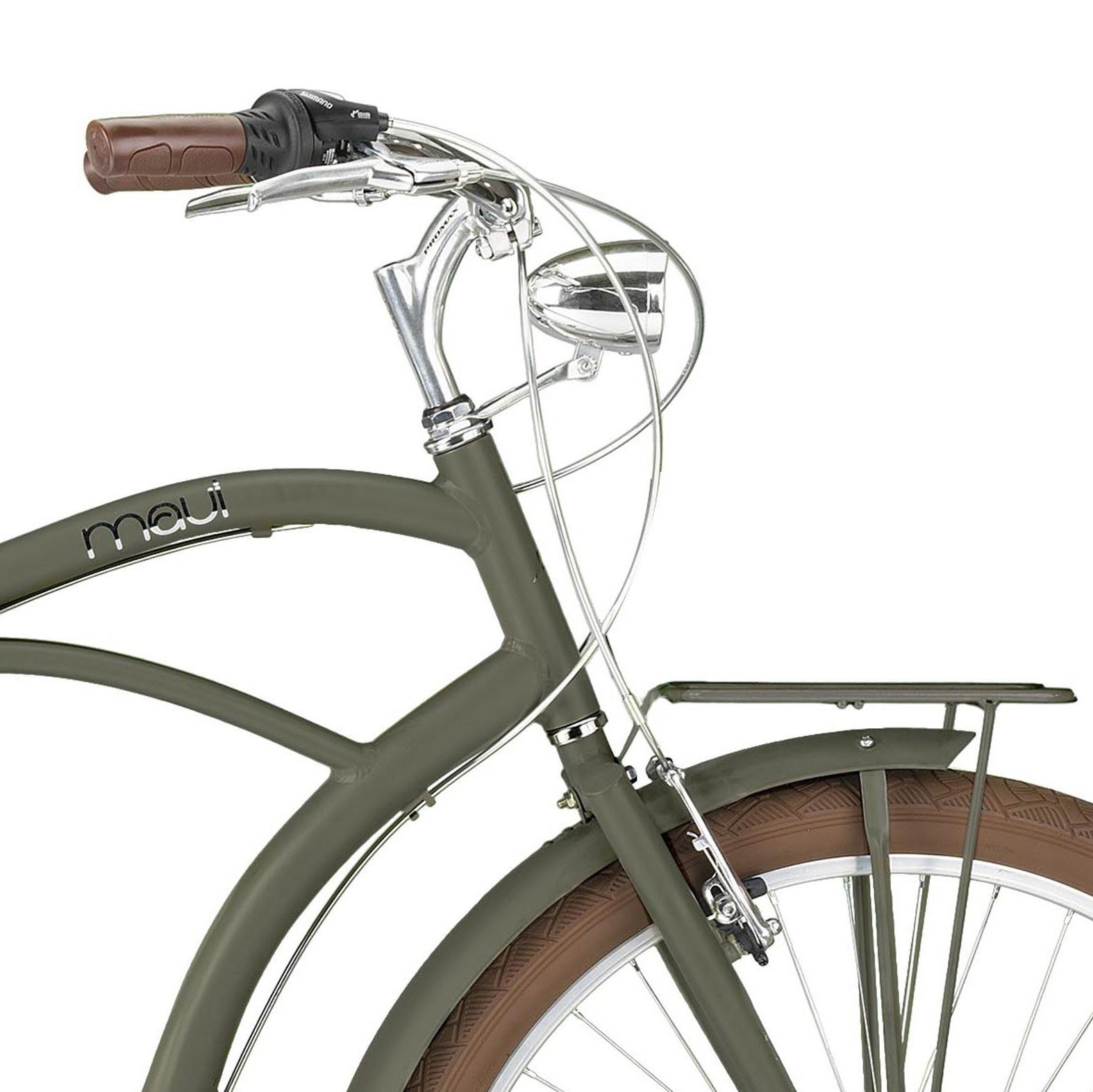 MBM Cruiser, SHIMANO 7-Gang Kettenschaltung, Cityfahrrad New Maui Man ...