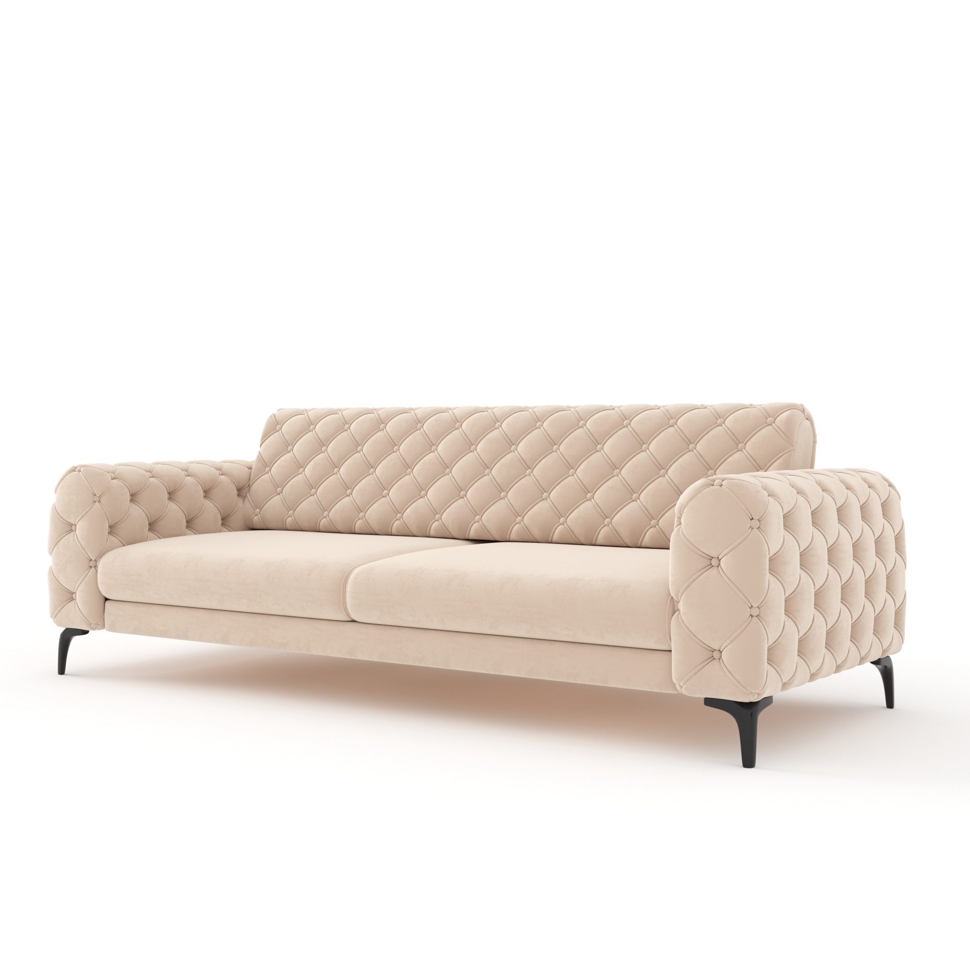 Möbeldreams Chesterfield Sofa Arizona Sofa Chesterfield Mit