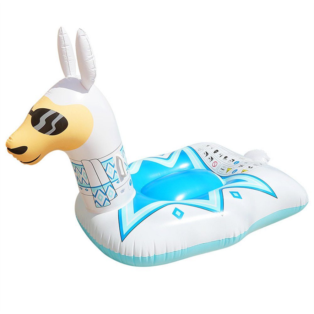 Dekorative Schwimmsessel Aufblasbare Schwimmtiere, Pool-Luftmatratze für Erwachsene und Kinder