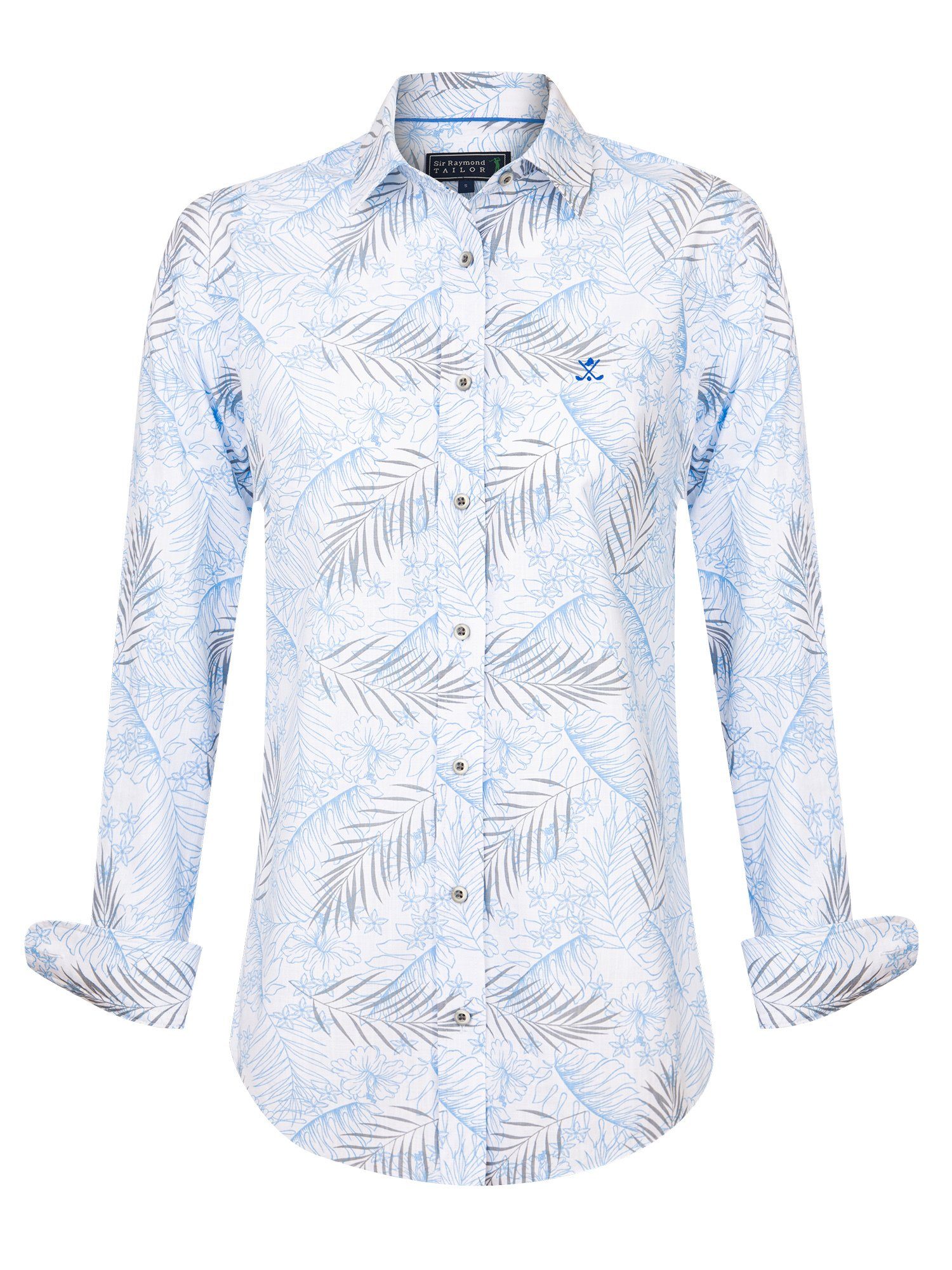 Sir Raymond Tailor Langarmhemd FLOWY (1-tlg)