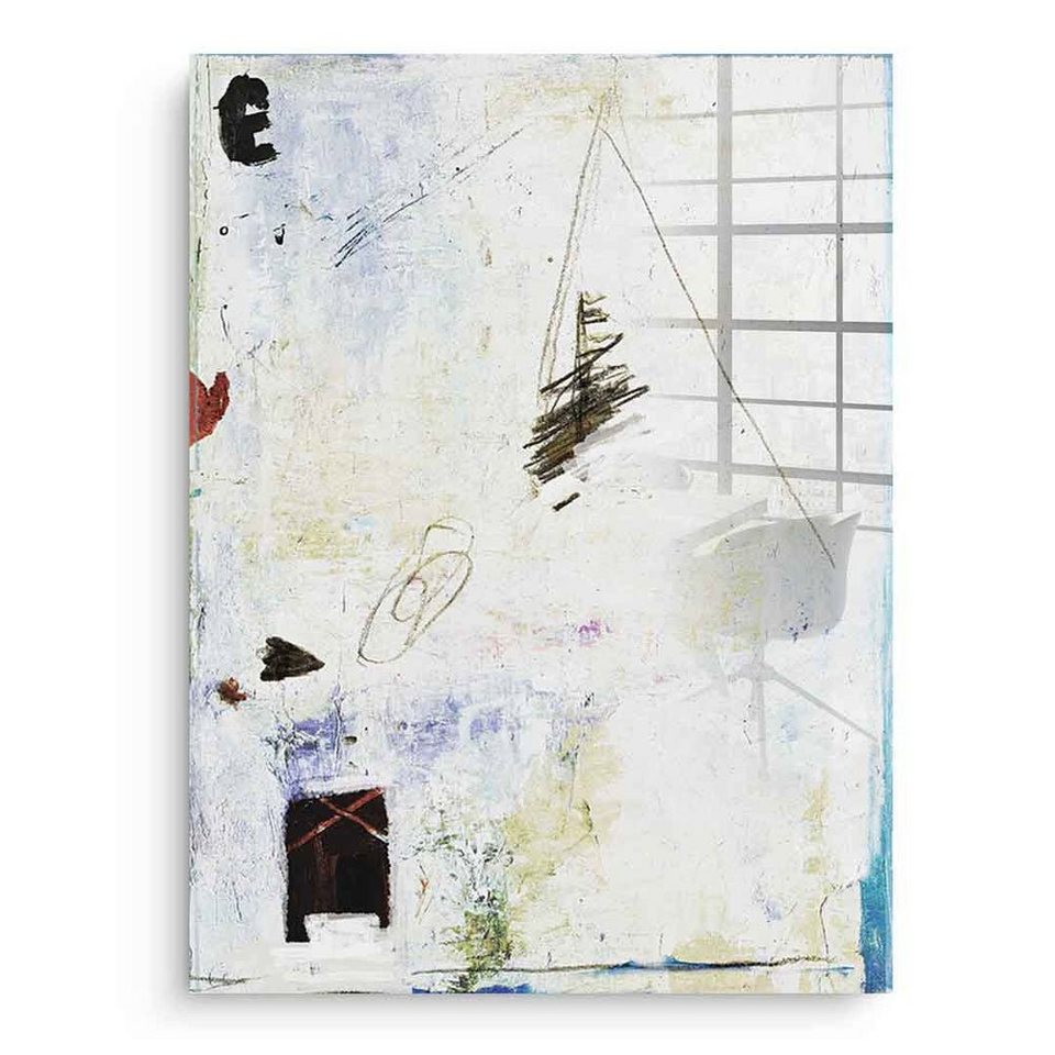 Dotcomcanvas® Acrylglasbild Intoxicated Acrylglas Acrylglasbild Weiß
