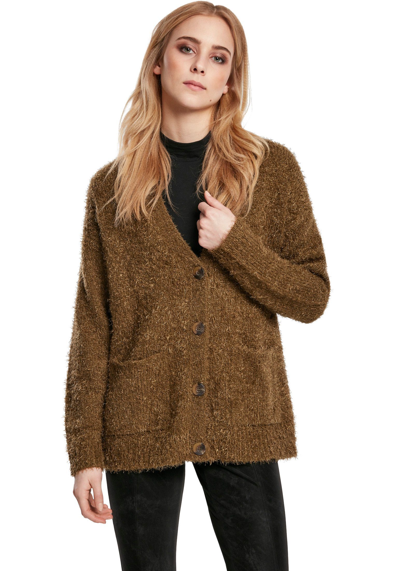 Urban Classics Strickjacke Ladies Feather Cardigan Tb3765 Online