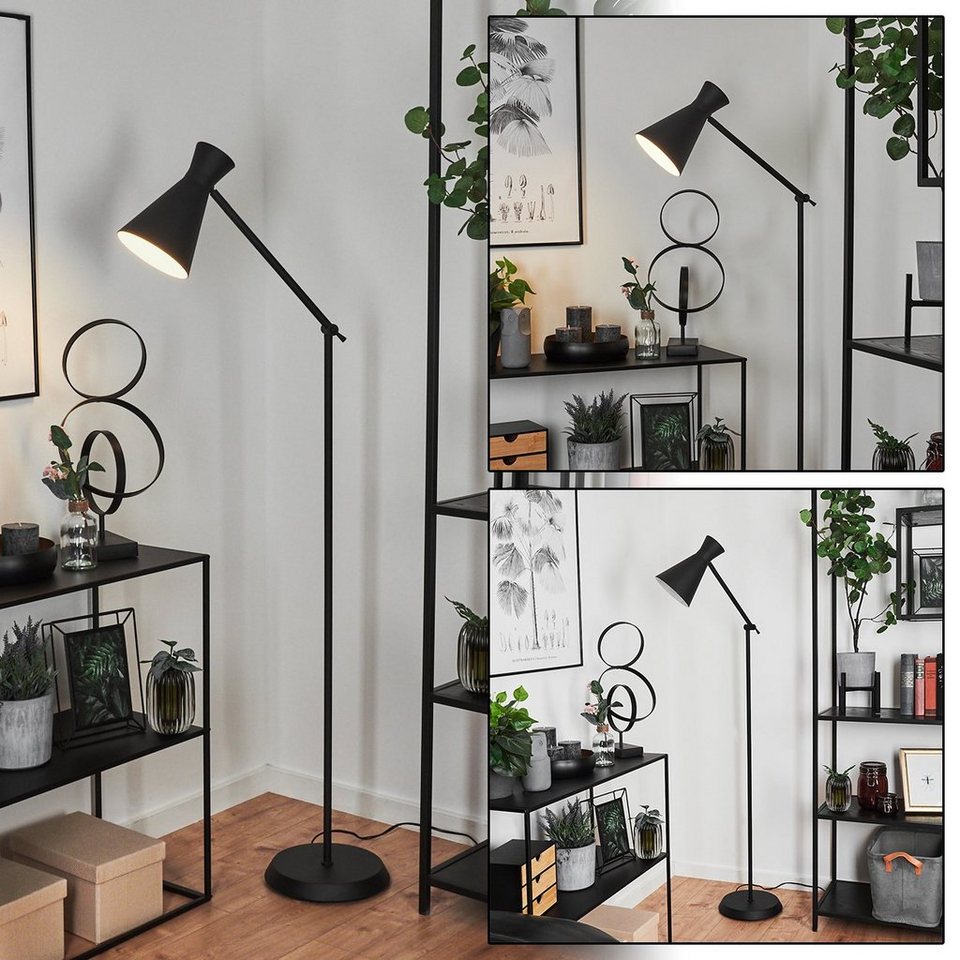 Hofstein Stehlampe Caenere Moderne Stehlampe Aus Metall In Schwarz