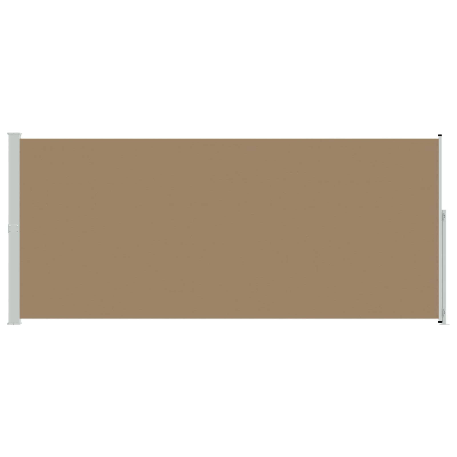 vidaXL Seitenmarkise Ausziehbares Seitenmarkise Taupe 300 x 220 cm ...