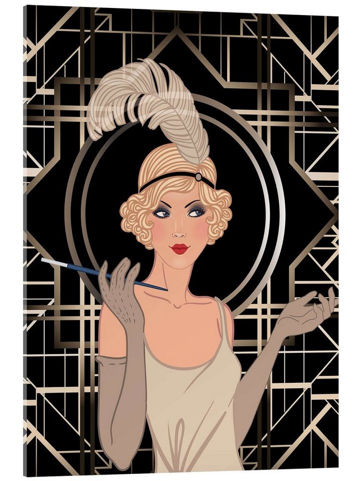 Posterlounge Acrylglasbild Editors Choice Freche Flapper