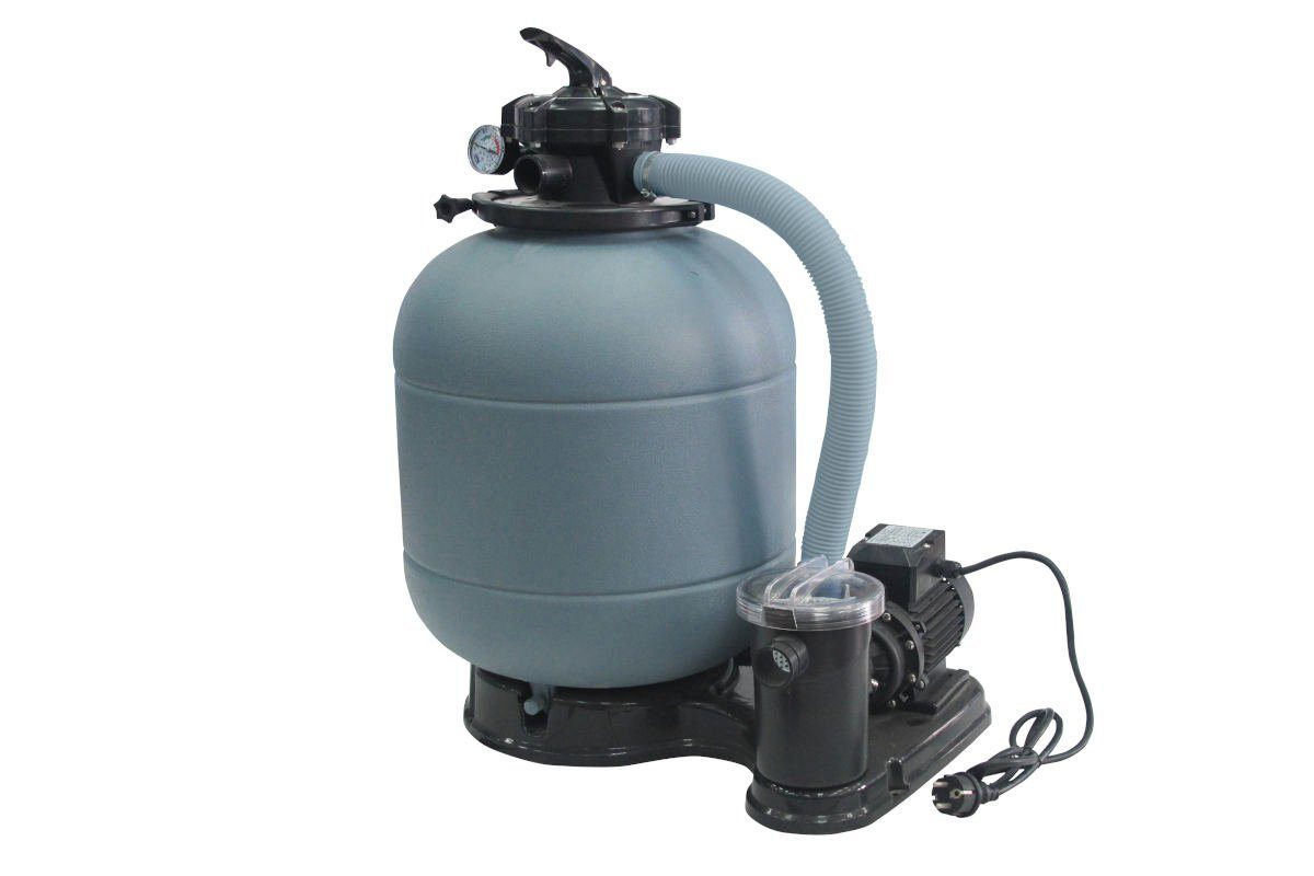 Poolomio Pool-Filterpumpe Sandfilteranlage Pool Filter FS400 - 6 m³/h ...