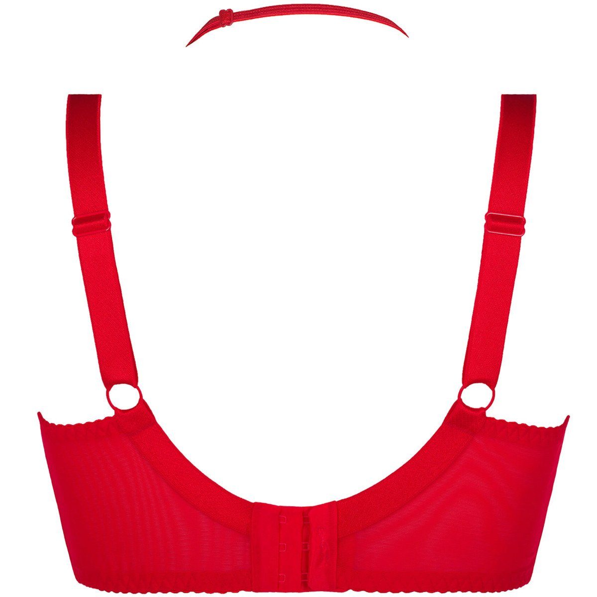 Axami Size Plus Bustier V-8761PS Plus Size bra red - (80F,95E,85E,85F,90B