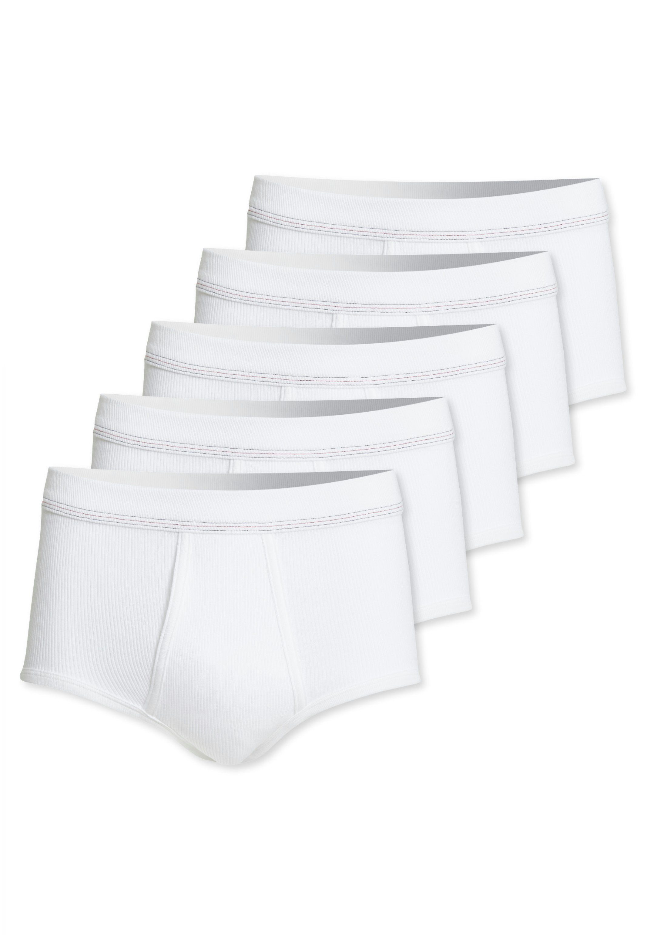 Conta Slip 5er Pack Doppelripp 5 St Slip Mit Eingriff Baumwolle