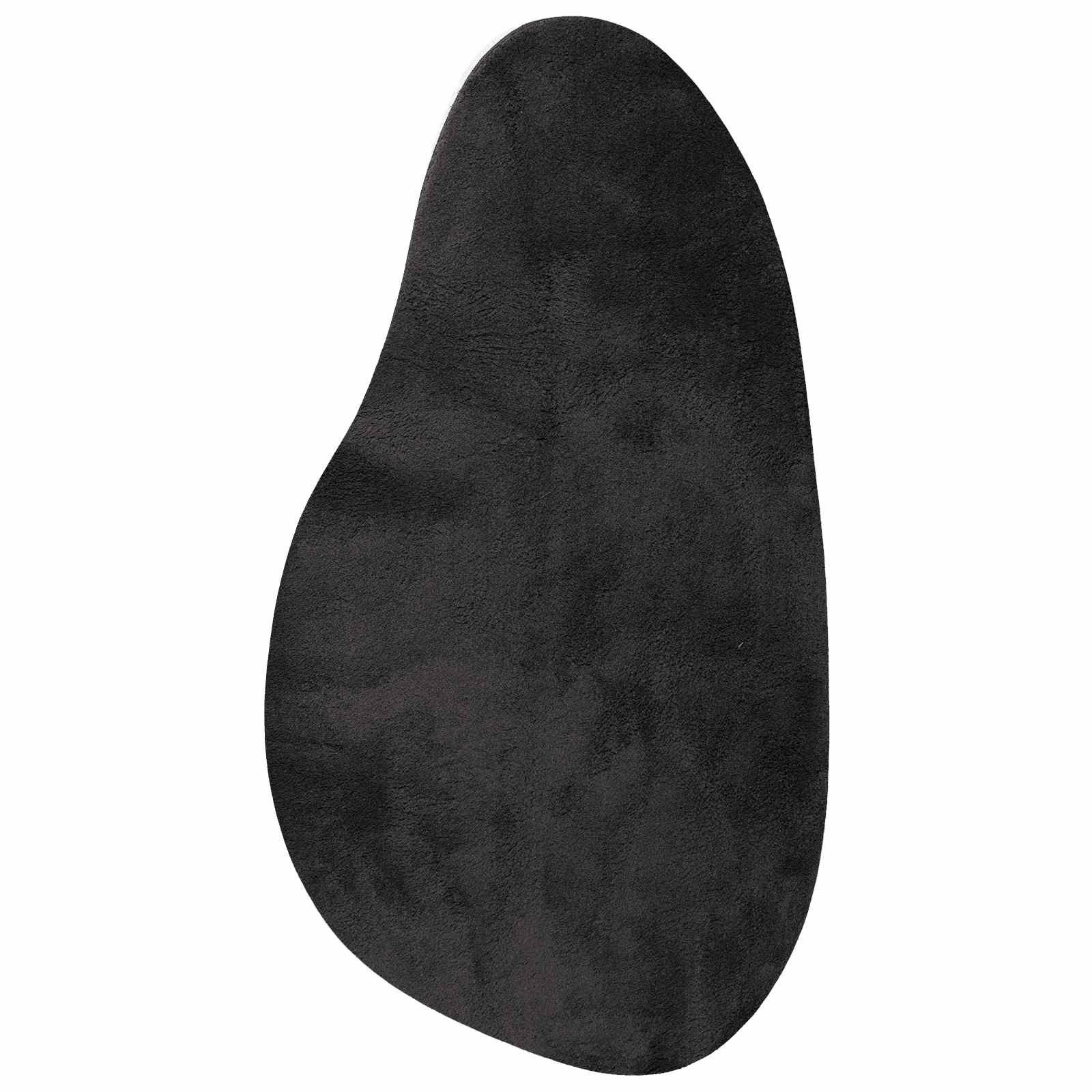 vidaXL Teppich Bereichsteppiche HUARTE Schwarz 120 x 170 cm Polyester