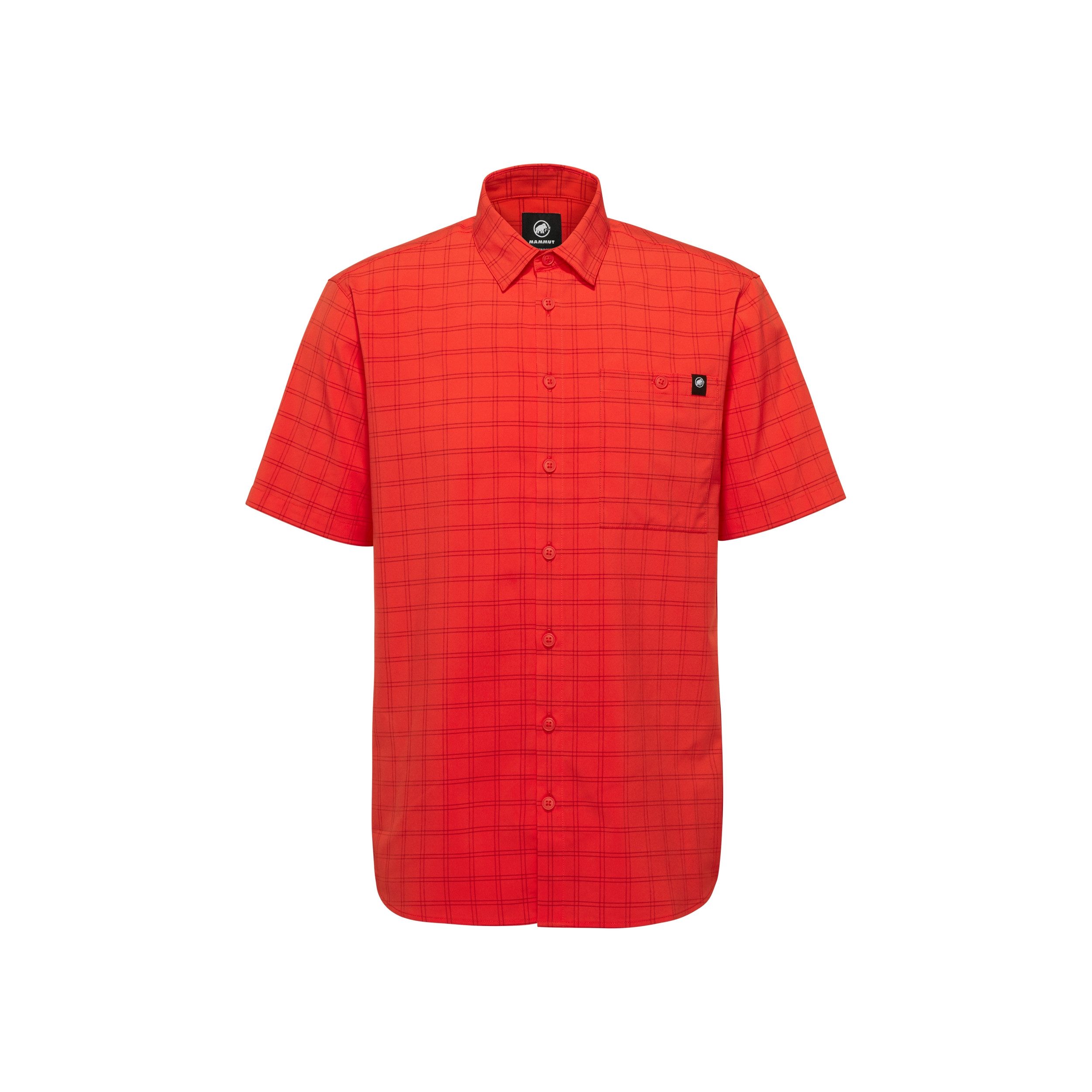 Mammut Kurzarmhemd Lenni Shirt Men, Brusttasche mit Knopf