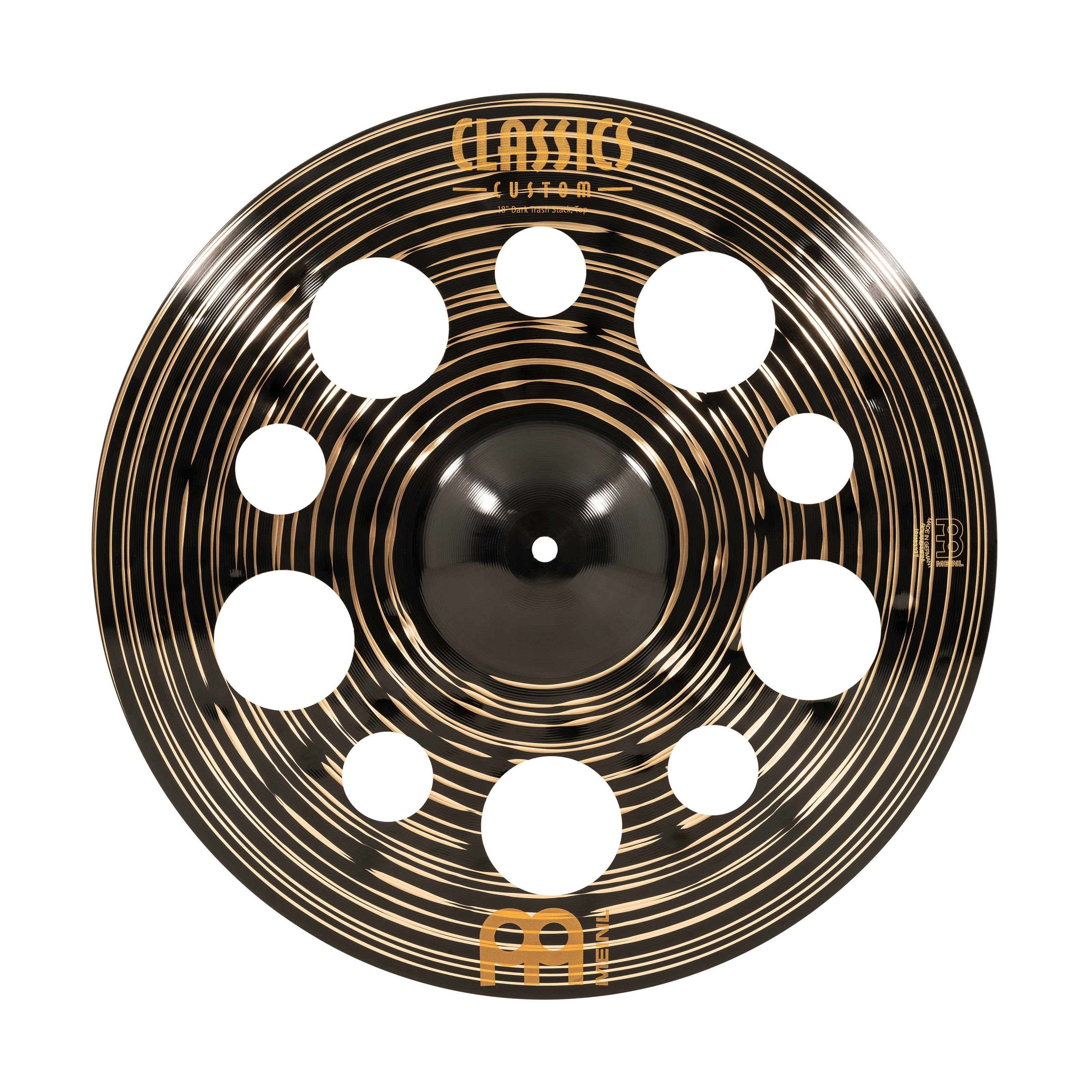 Meinl Percussion Becken, CC-18DASTK Classics Custom Dark Stack 18" - Effekt Becken