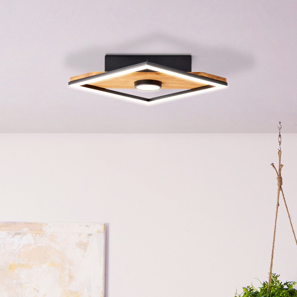 Lightbox Deckenleuchte Led Fest Integriert Warmweiß Led Deckenlampe