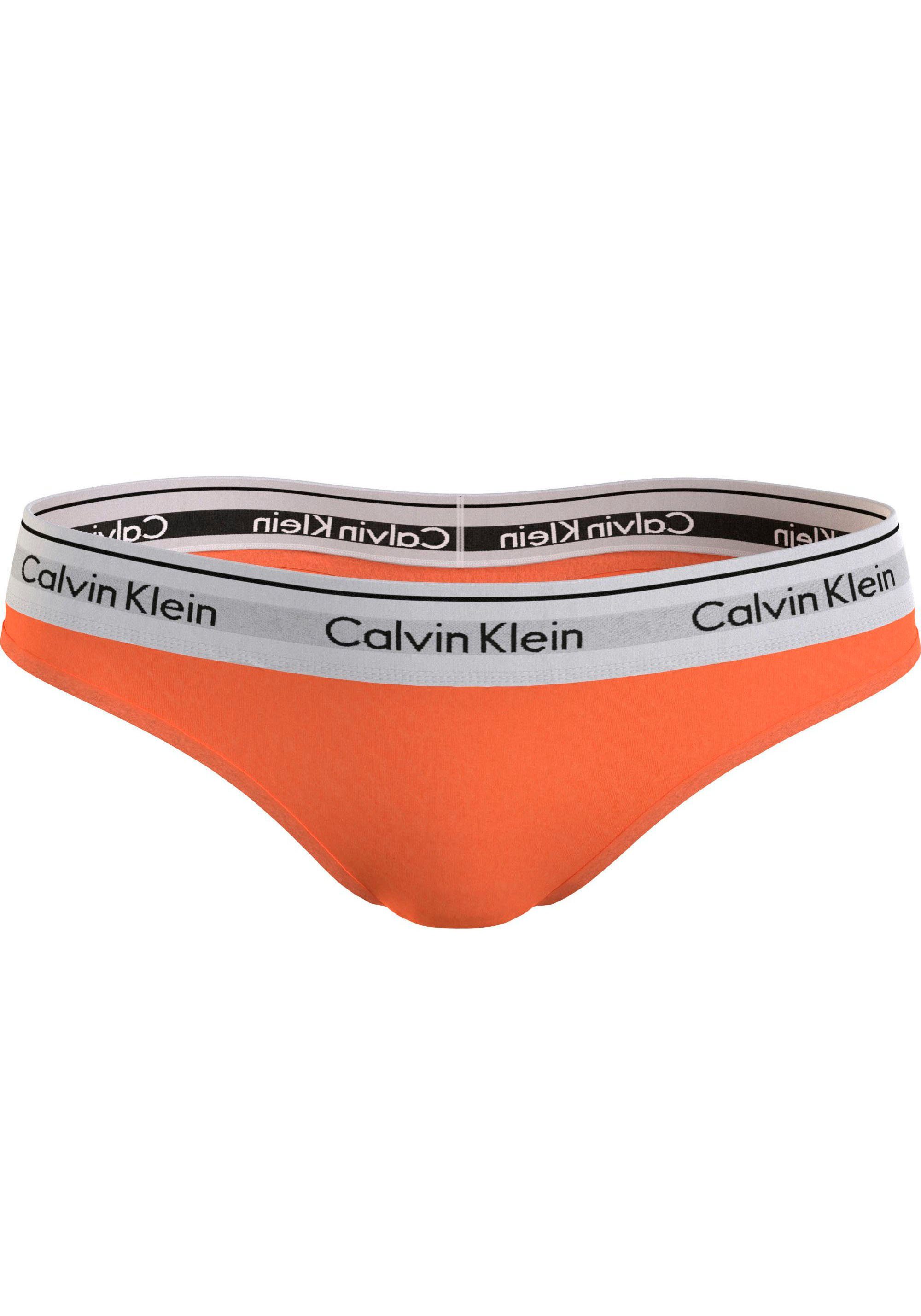 Calvin Klein Underwear T-String THONG mit CK-Logo am Bund