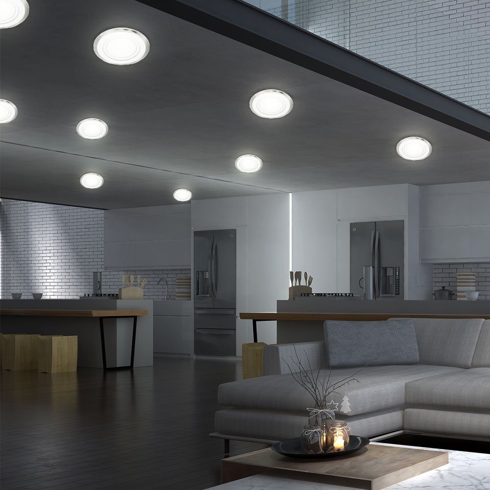 Etc Shop Led Einbaustrahler 16er Set Led Wand Einbau Lampen Arbeits