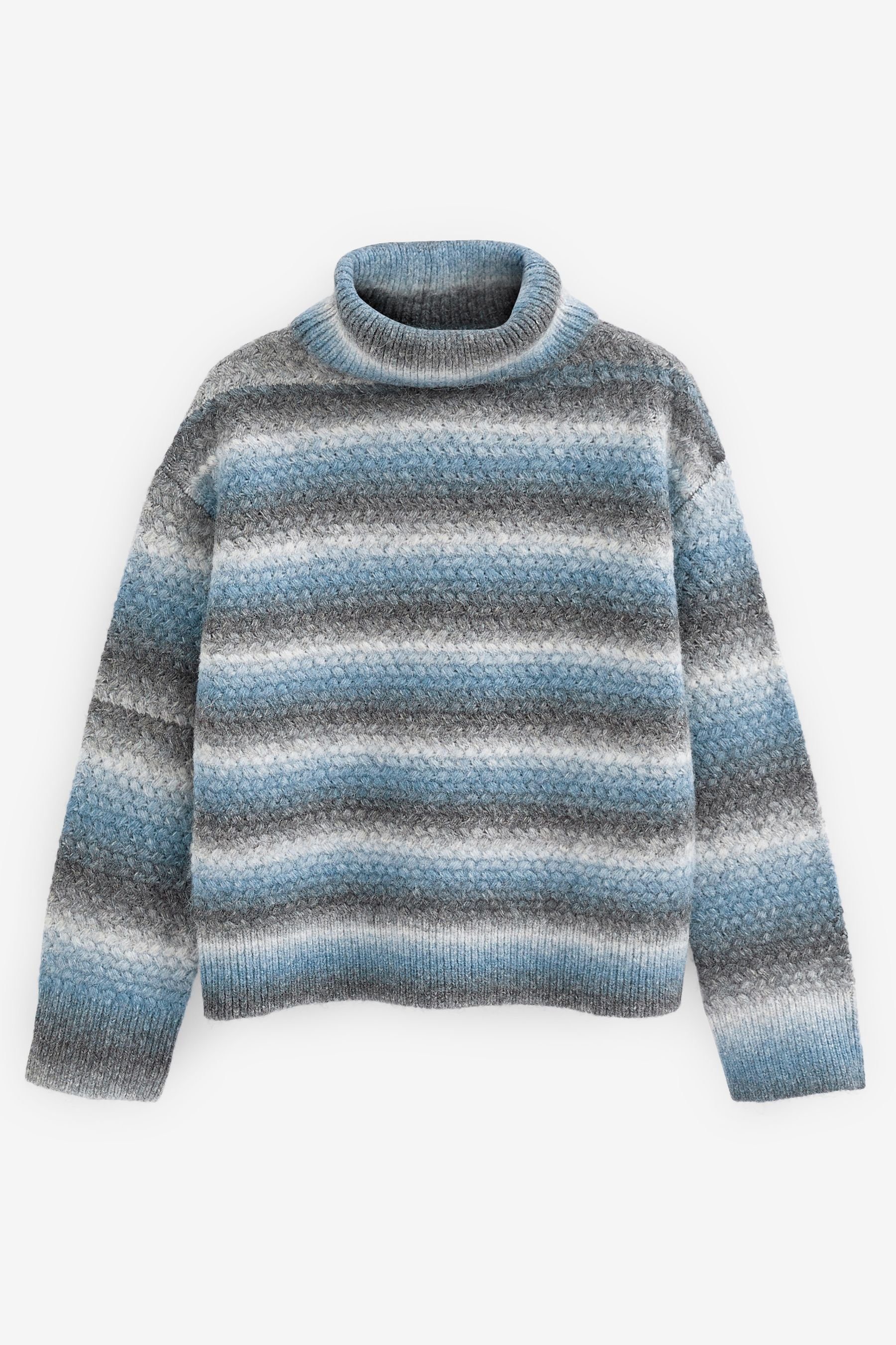 Next Rollkragenpullover Rollkragenpullover Mit Streifen Im Space Dye