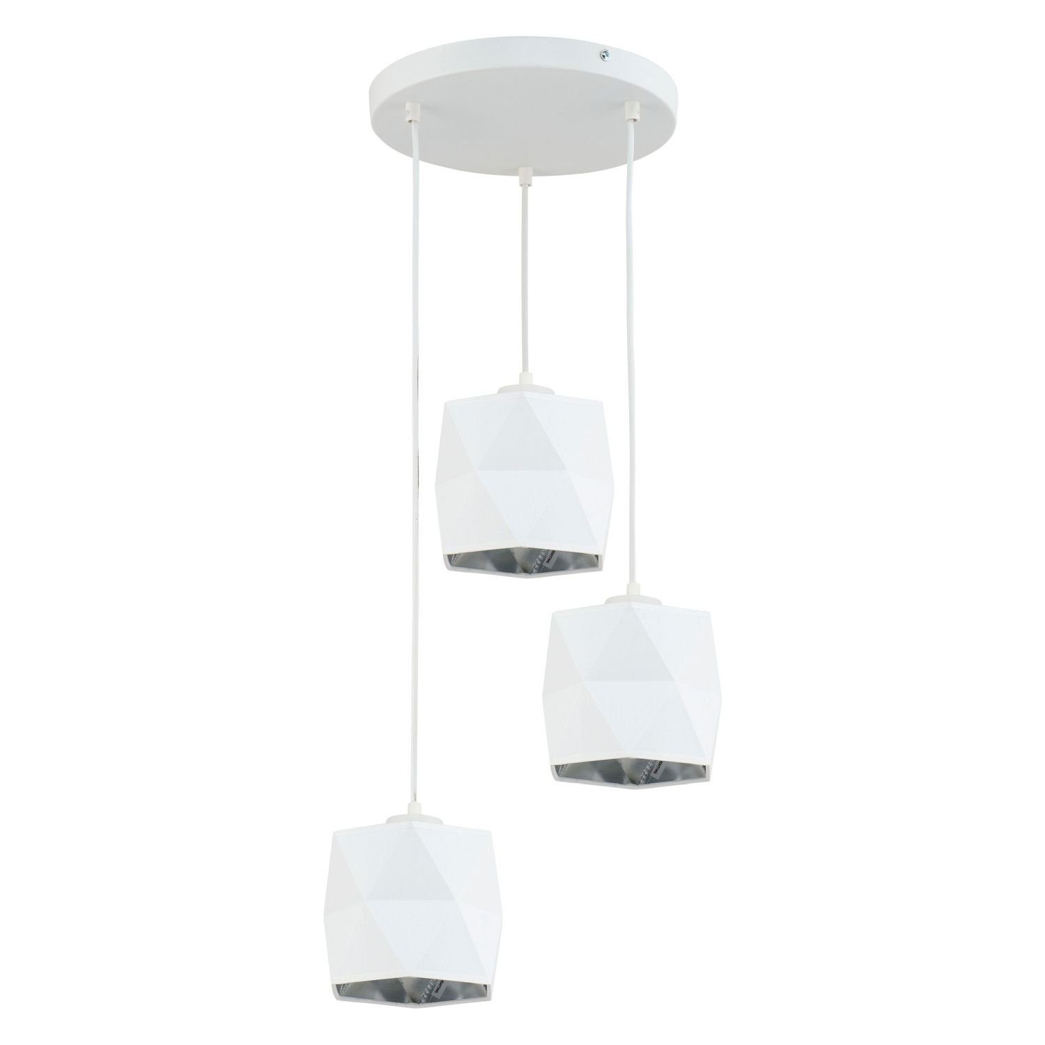 Licht Erlebnisse Pendelleuchte Thalnau Ohne Leuchtmittel 3 Flammig