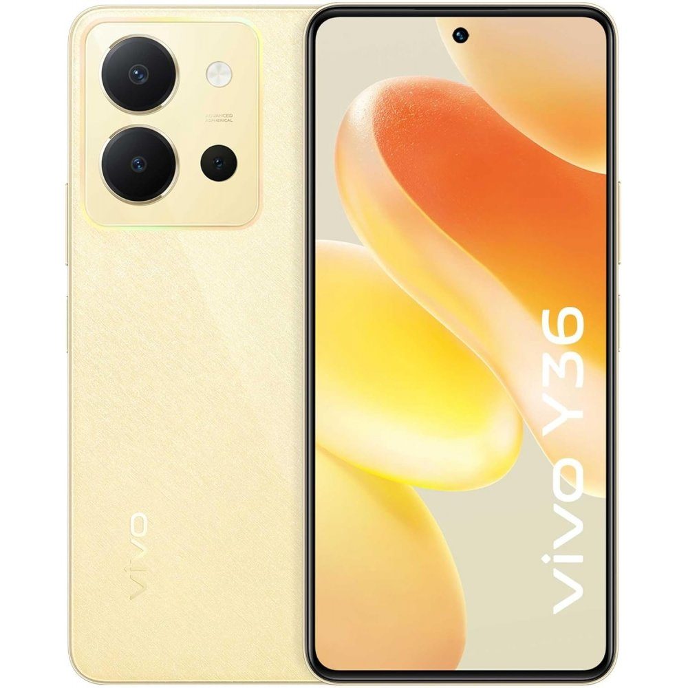 Vivo Y36 256 GB / 8 GB - Smartphone - vibrant gold Smartphone (6,64 Zoll)