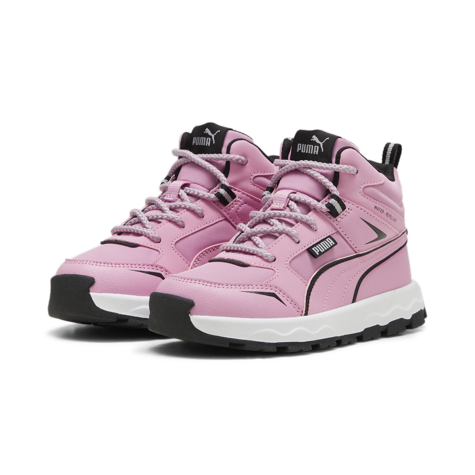 PUMA Evolve Trail Sneakers Kinder Sneaker, Schnürsenkel; zweifarbiges ...