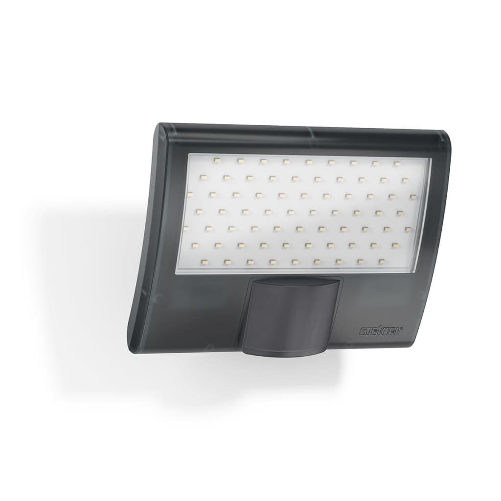 Steinel Außen Wandleuchte Sensor Außenstrahler Gebogen Anthrazit Xled
