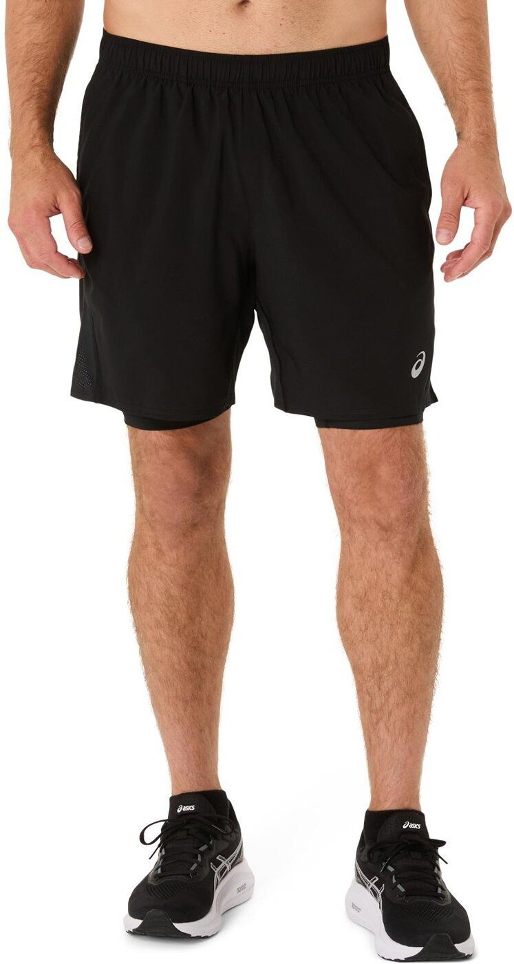 Asics Laufhose ASICS CORE 2N1 7IN SHORT PERFORMANCE BLACK/PERFORMANCE BLACK