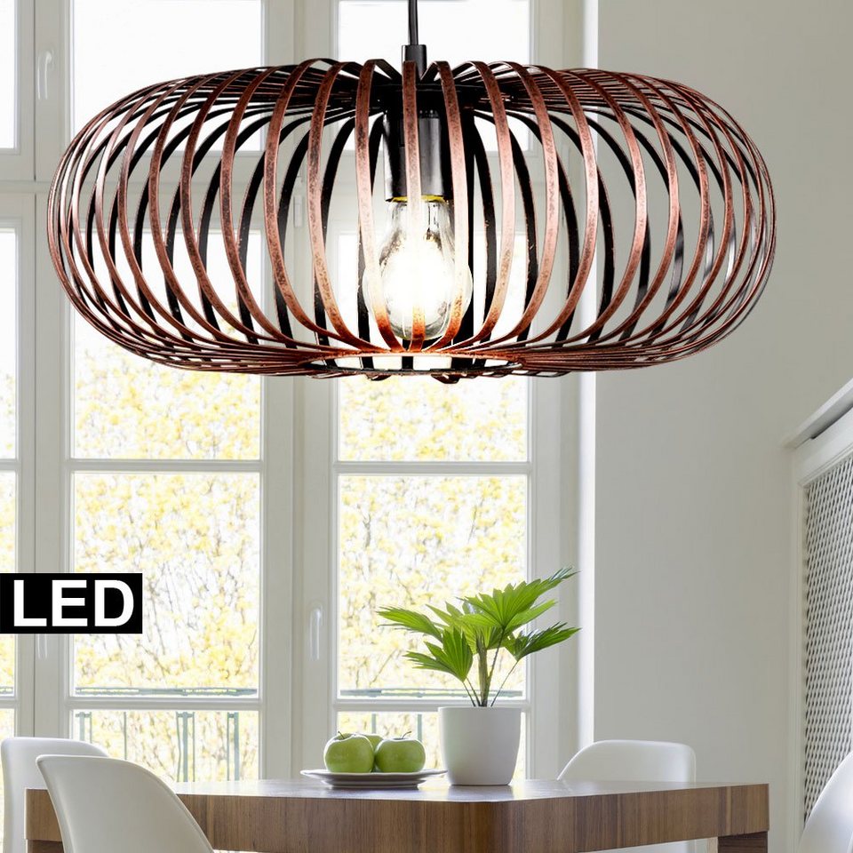 Etc Shop Led Pendelleuchte Retro Hänge Lampe Esszimmer Decken Pendel