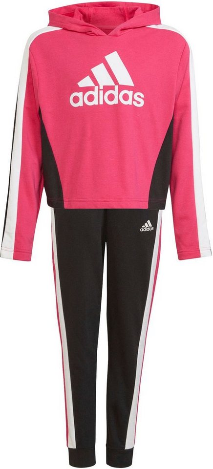 Adidas Performance Jogginganzug Hoodedcrop Tracksuit« Set 2 Tlg