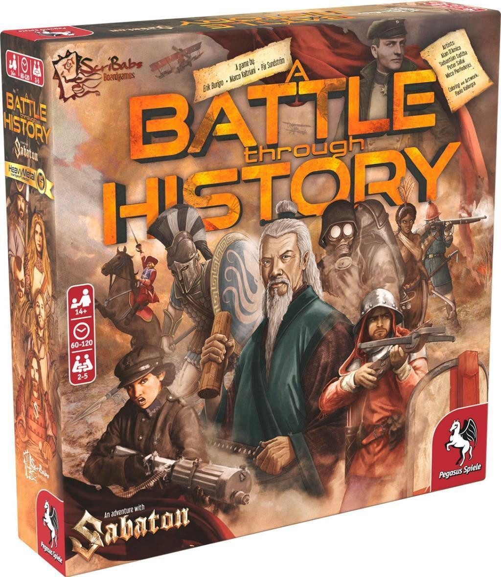 Pegasus Spiele Spiel A Battle through History - Das Sabaton Brettspiel