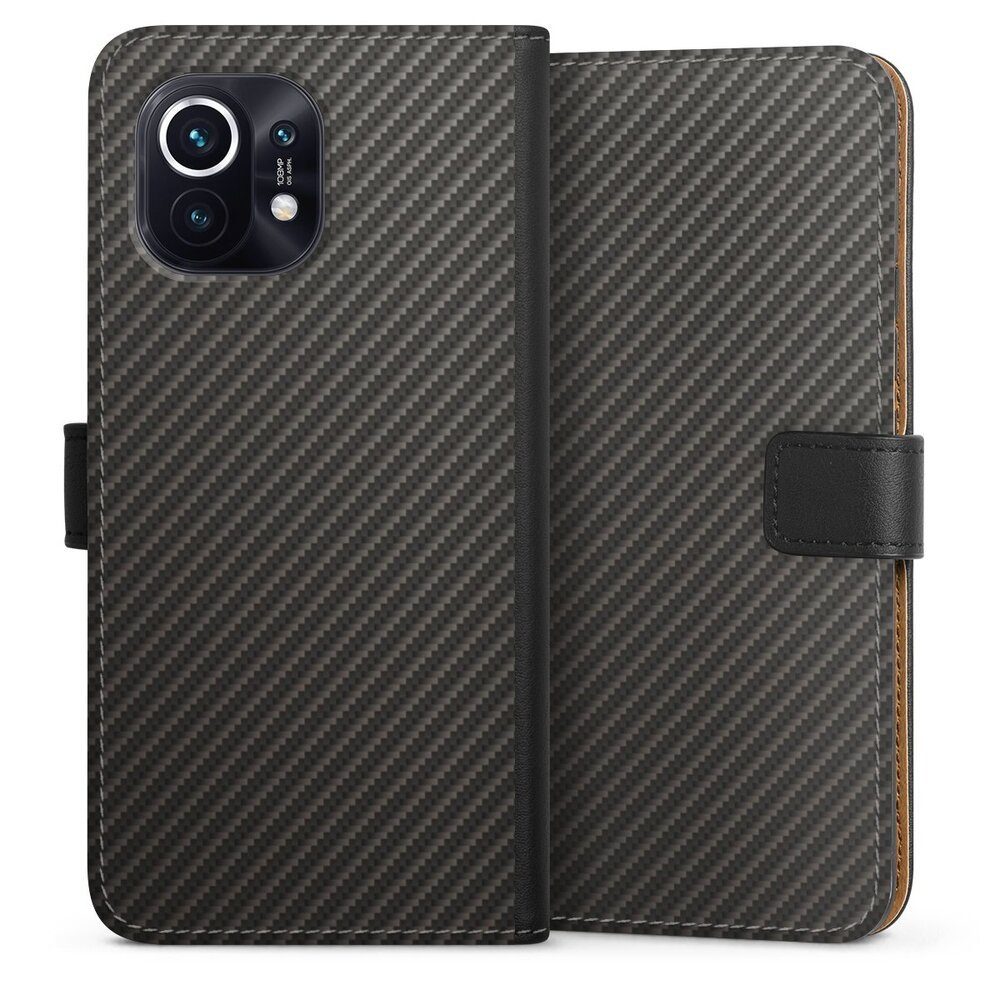 Deindesign Handyhülle Metallic Look Muster Carbon Carbon Xiaomi Mi 11
