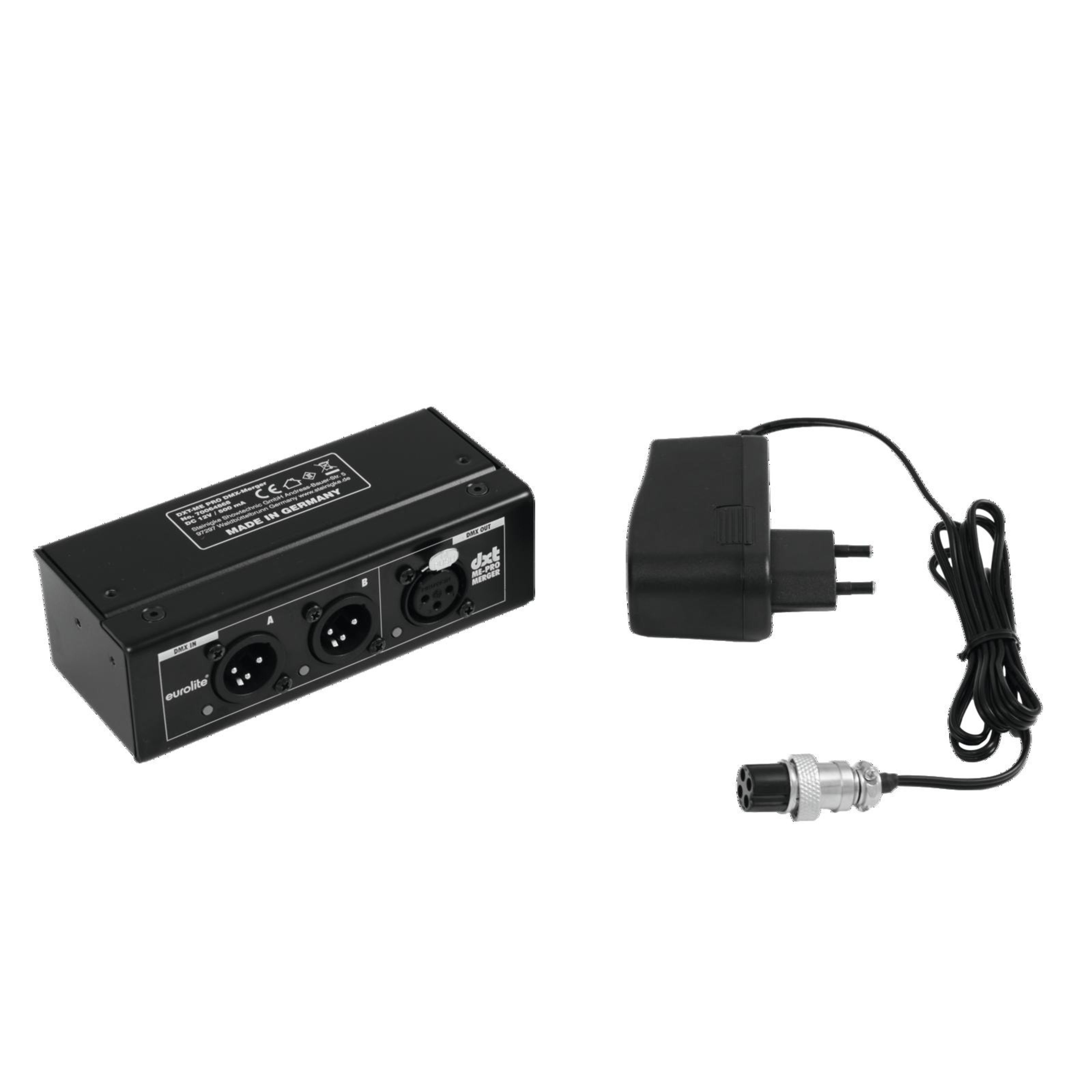 EUROLITE Discolicht EUROLITE DXT-ME PRO DMX-Merger, DJ Mischpult, Digitales Mischpult
