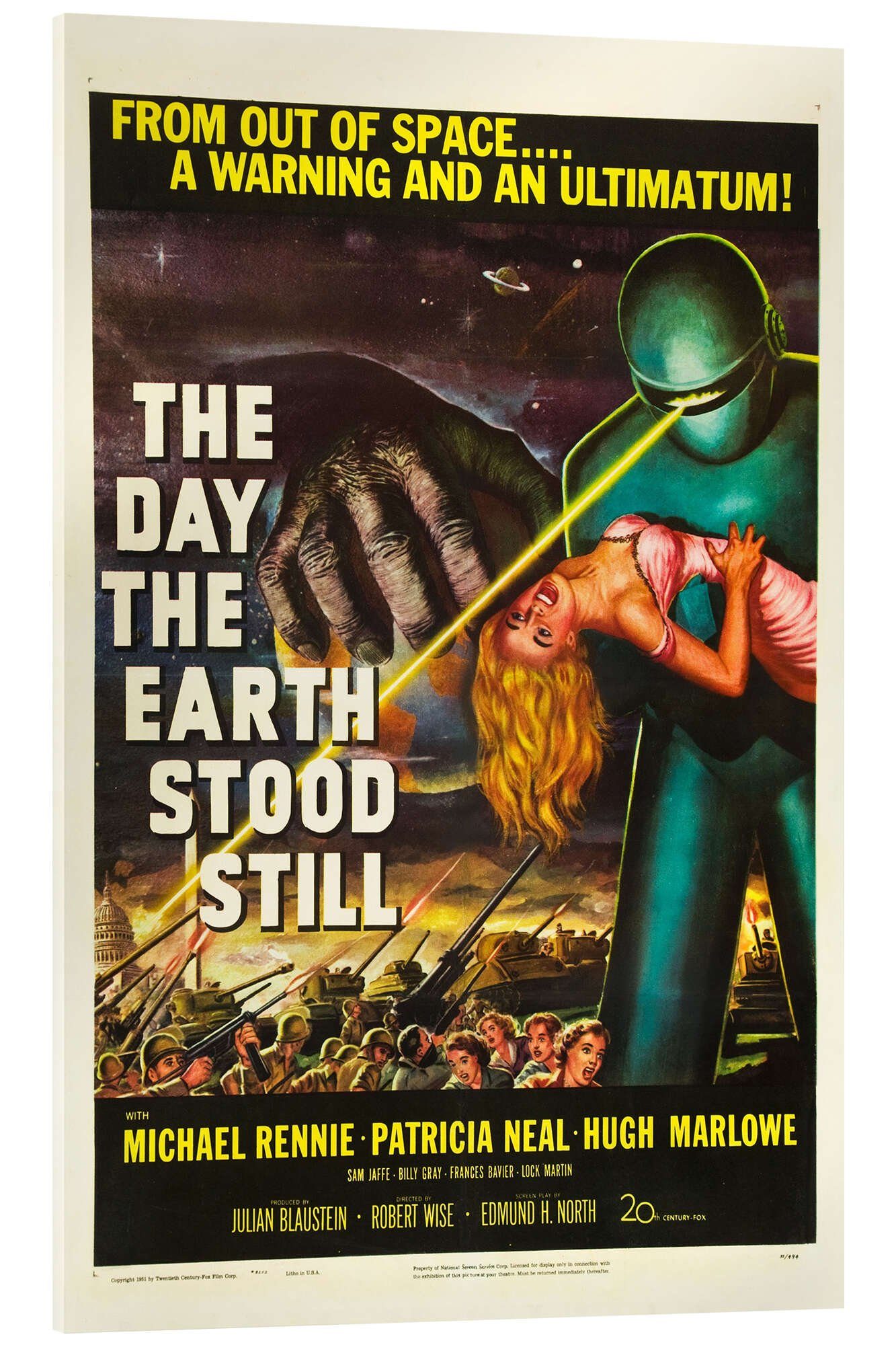 Posterlounge Acrylglasbild Everett Collection Der Tag An Dem Die Erde