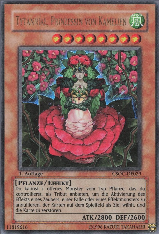 Recollectibles Sammelkarte Yugioh Karte Tytannial Prinzessin Von