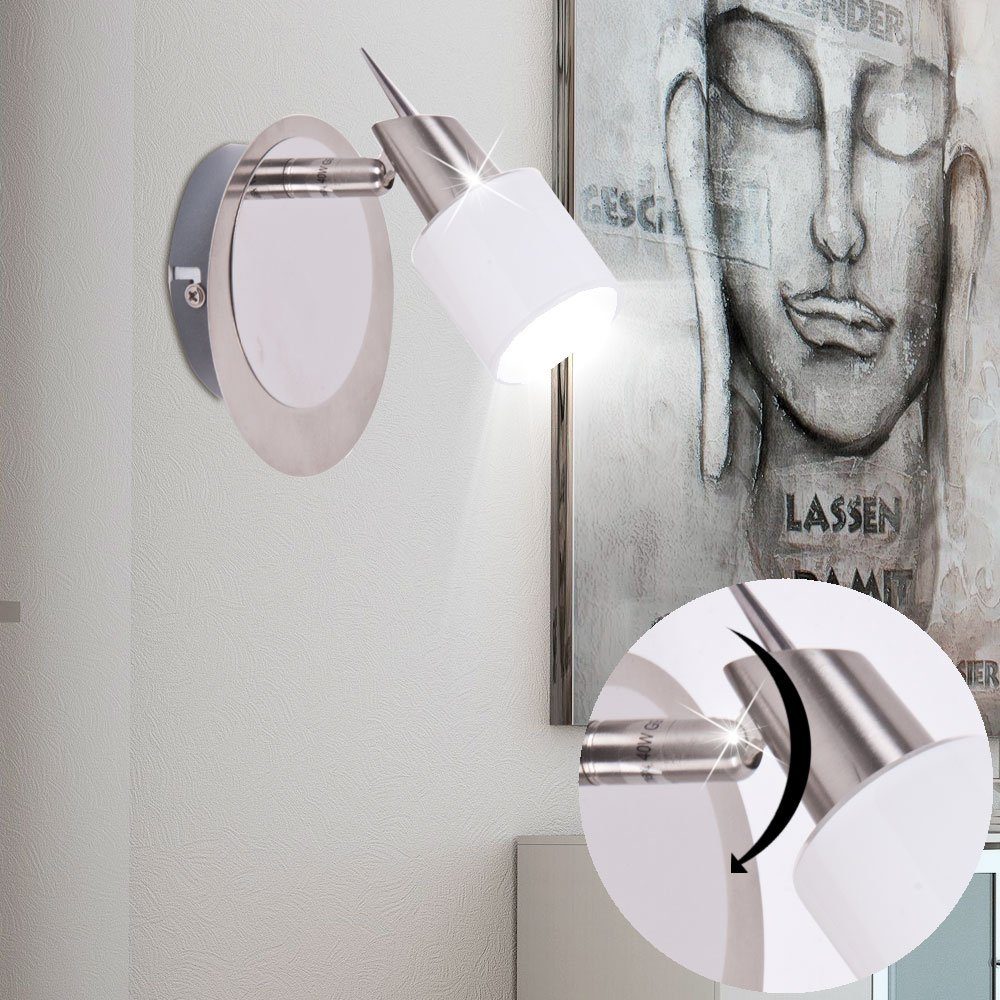 Brilliant Led Wandleuchte Leuchtmittel Inklusive Warmweiß Wand Spot