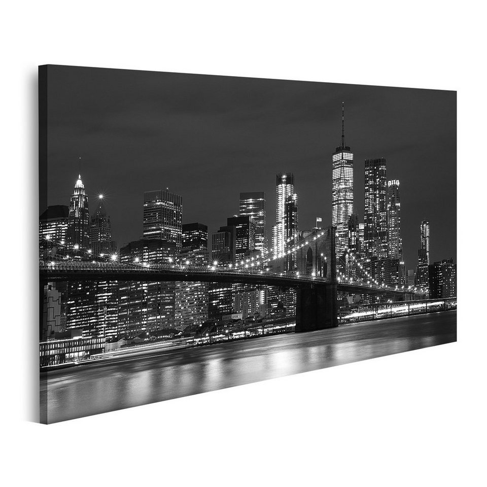 Islandburner Leinwandbild Bild Auf Leinwand Brooklyn Bridge Und