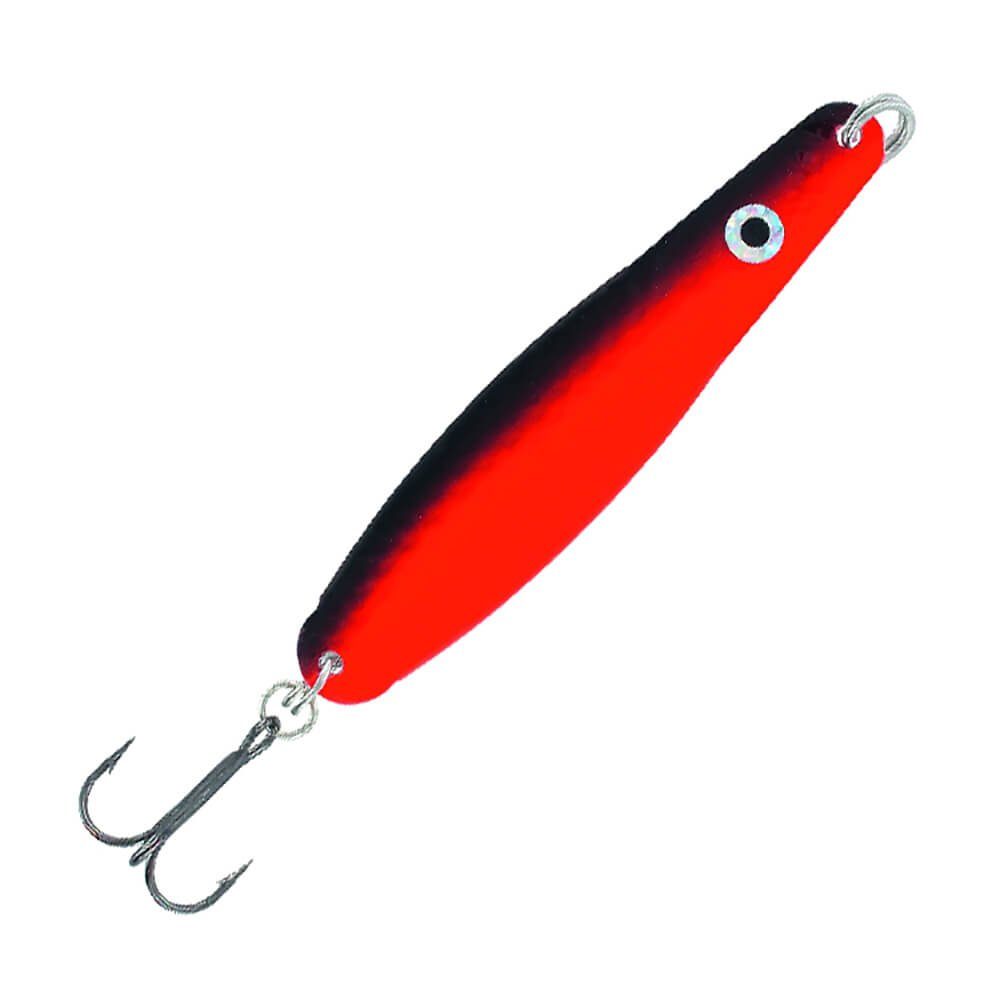 Jenzi Kunstköder Jenzi Meerforellen-Blinker Lars Hansen rot schwarz, (1-St)