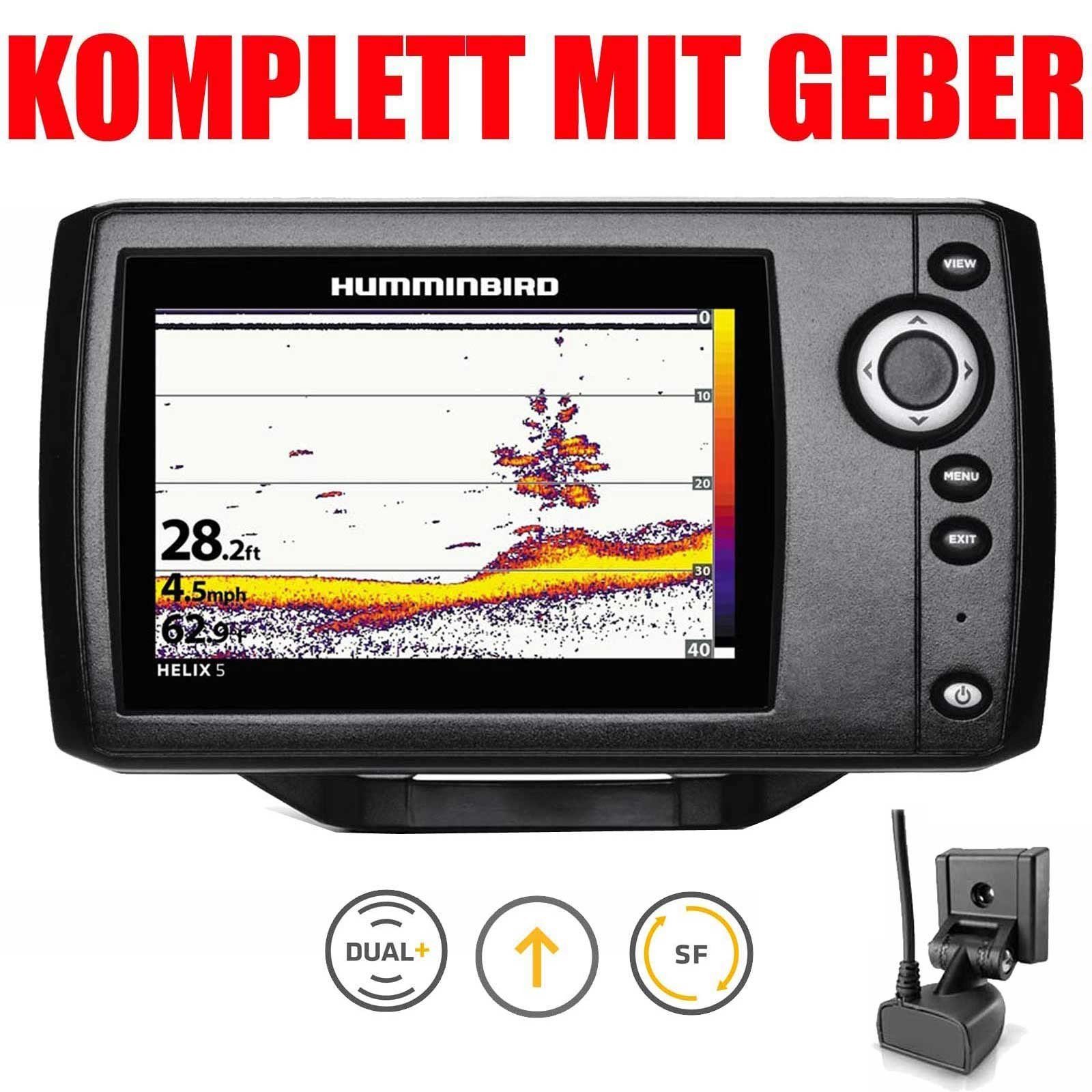 Humminbird Fischfinder, Humminbird Helix 5 Sonar Echolot G2 - Komplett ...