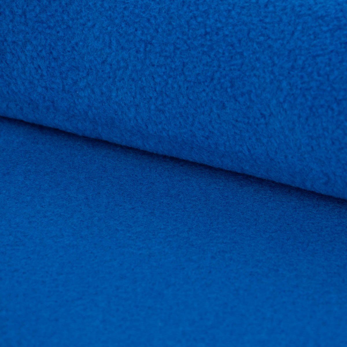SchÖner Leben Stoff Polar Fleece Stoffe Fleecestoff Antipilling Blau