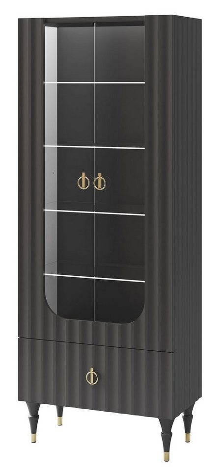 Feldmann Wohnen Vitrine Lorenzo Lorenzo 1 St Vitrine 78x40x200cm