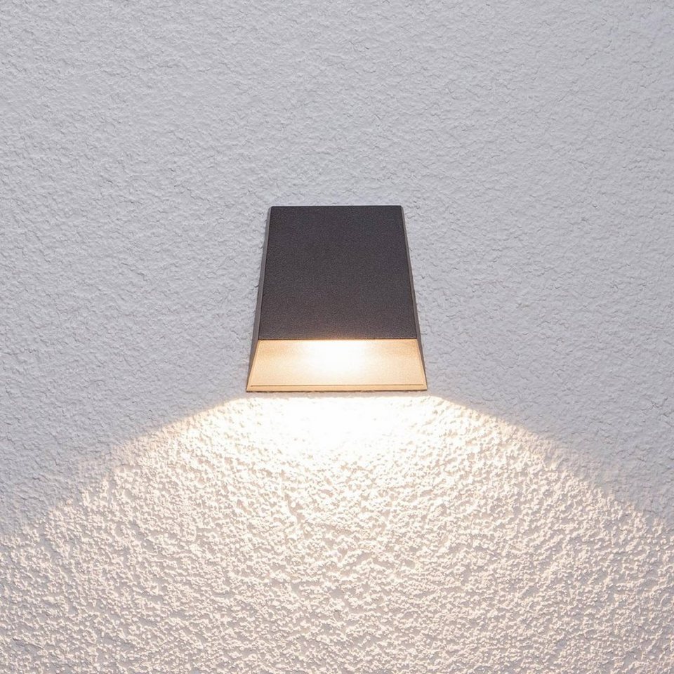 Lucande Led Außen Wandleuchte Hanno Led Leuchtmittel Fest Verbaut