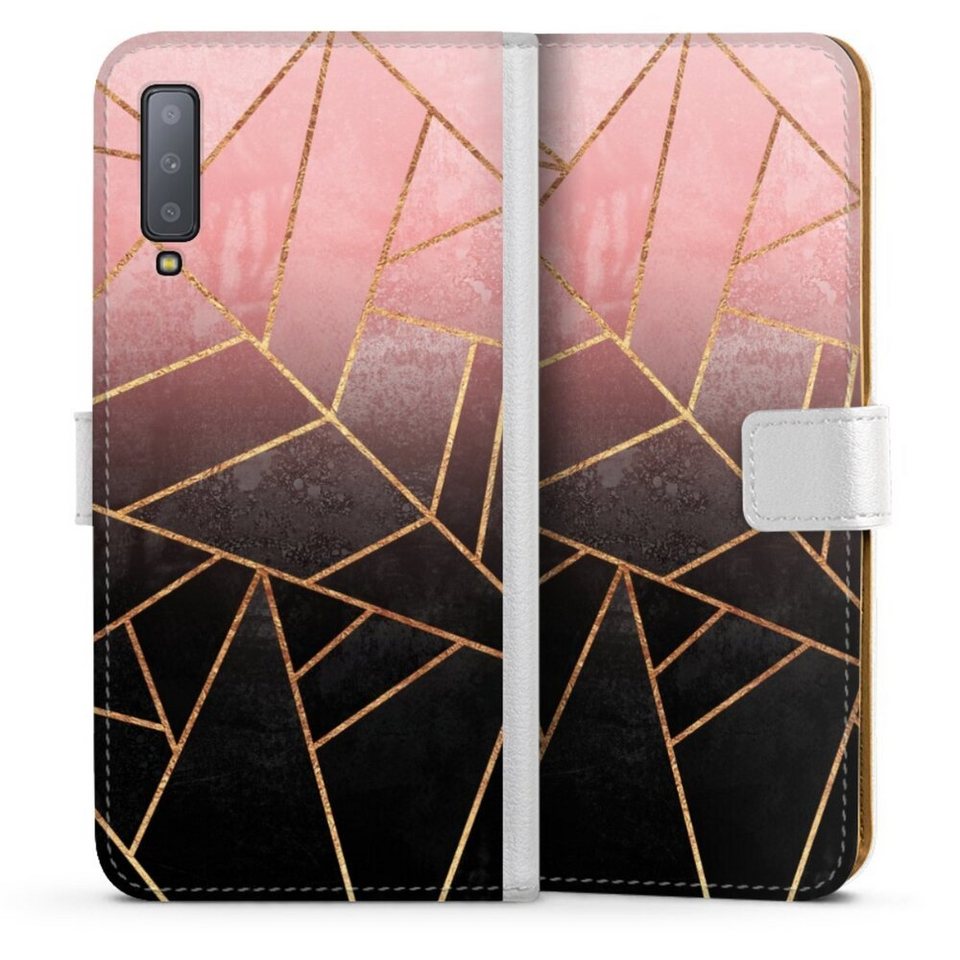 Deindesign Handyhülle Farbverlauf Geometric Gold And Kupfer Pink And
