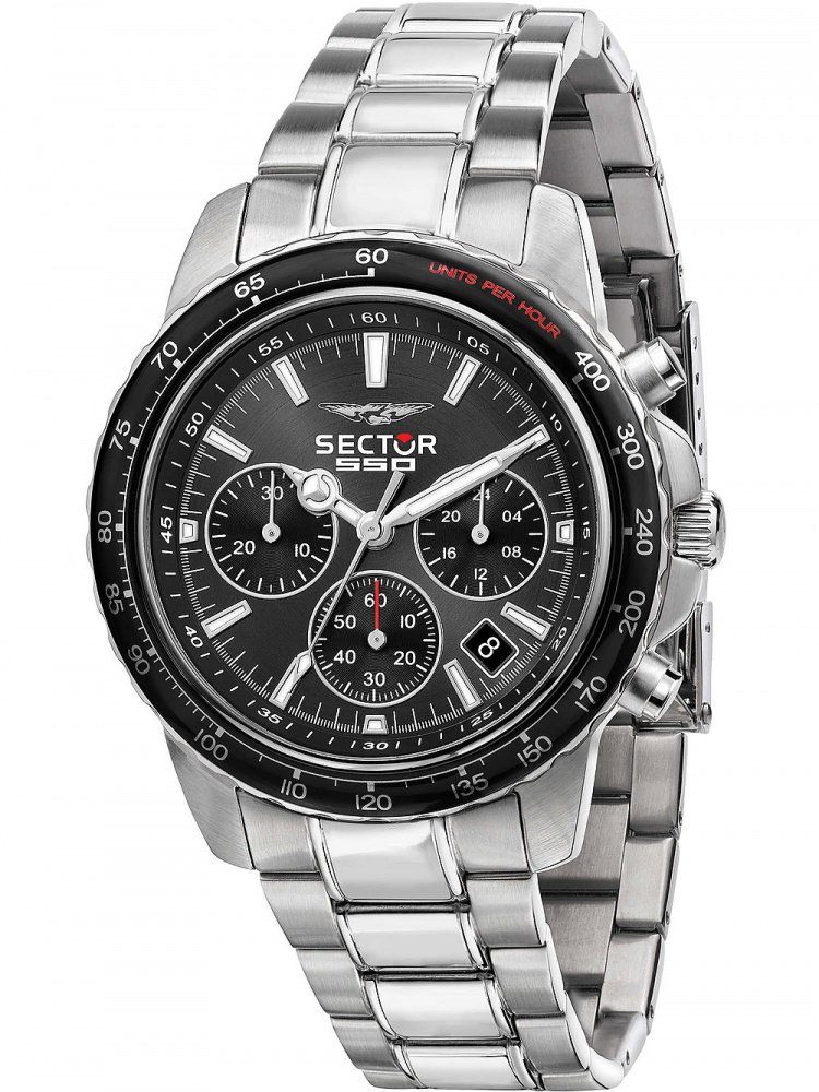 Sector Chronograph Sector Herren Armbanduhr Chrono, (Chronograph ...