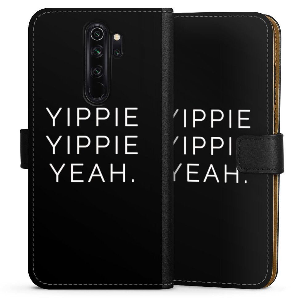 Deindesign Handyhülle Yippie Yippie Yeah Black Xiaomi Redmi Note 8 Pro