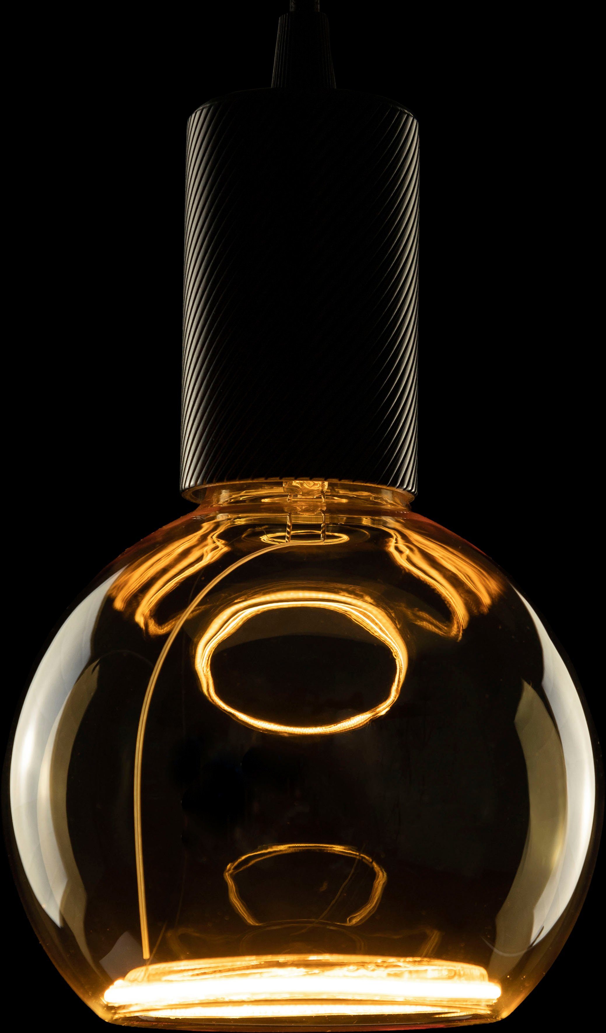 SEGULA LED Floating Globe 125 smokey grau LED-Leuchtmittel, E27, 1 St., Extra-Warmweiß, LED ...