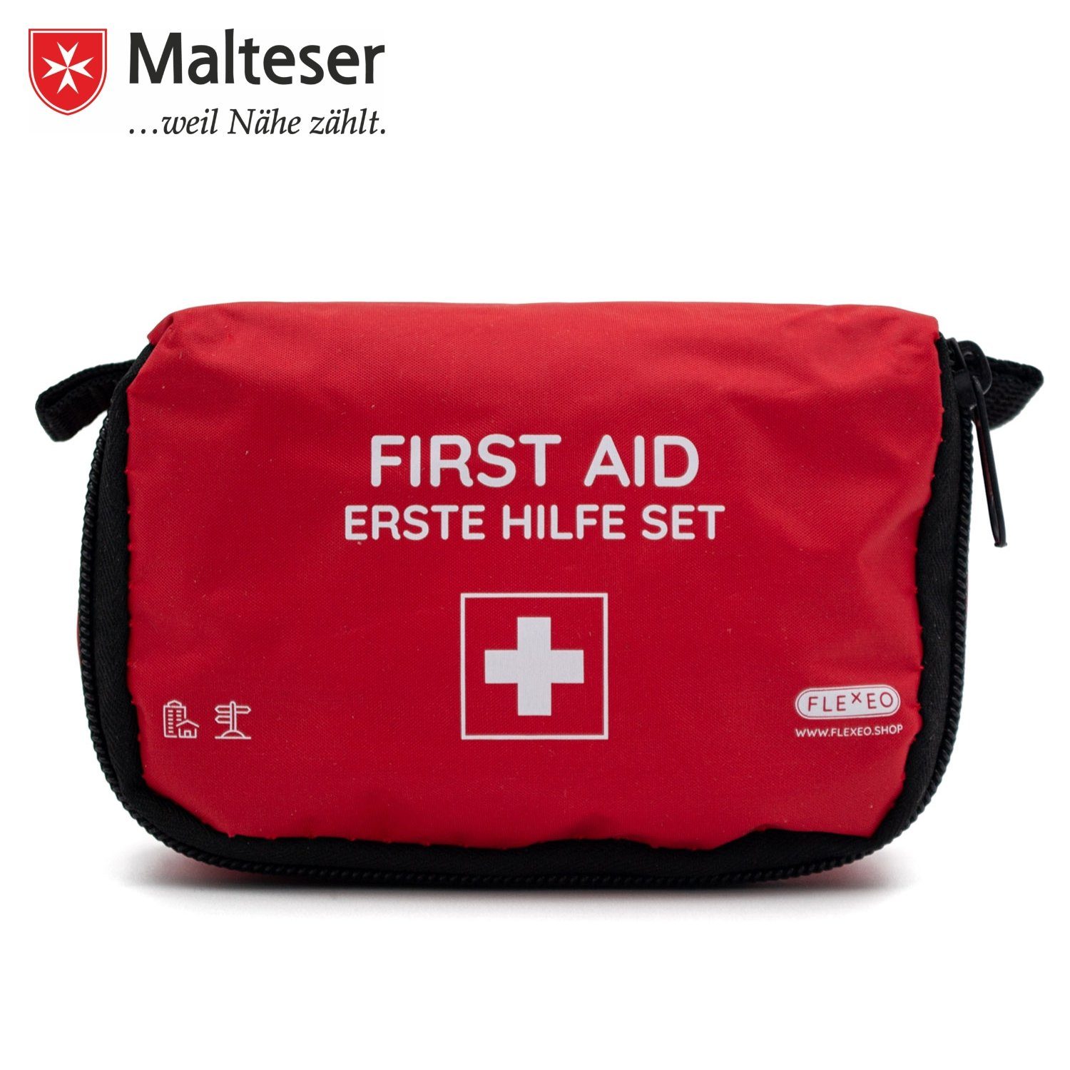 FLEXEO Erste-Hilfe-Koffer, Erste-Hilfe Set Adventure Mini, 29-teilig ...
