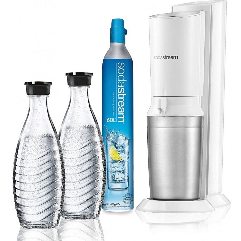 SodaStream Wassersprudler CRYSTAL 2.0 Megapack - Wassersprudler - weiß SodaStream Wassersprudler CRYSTAL 2.0 Megapack - Wassersprudler - weiß