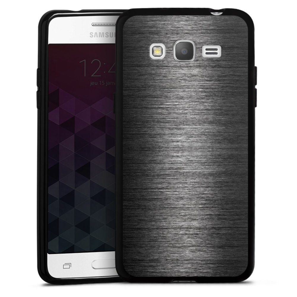 Deindesign Handyhülle Metal Look Anthrazit Samsung Galaxy Grand