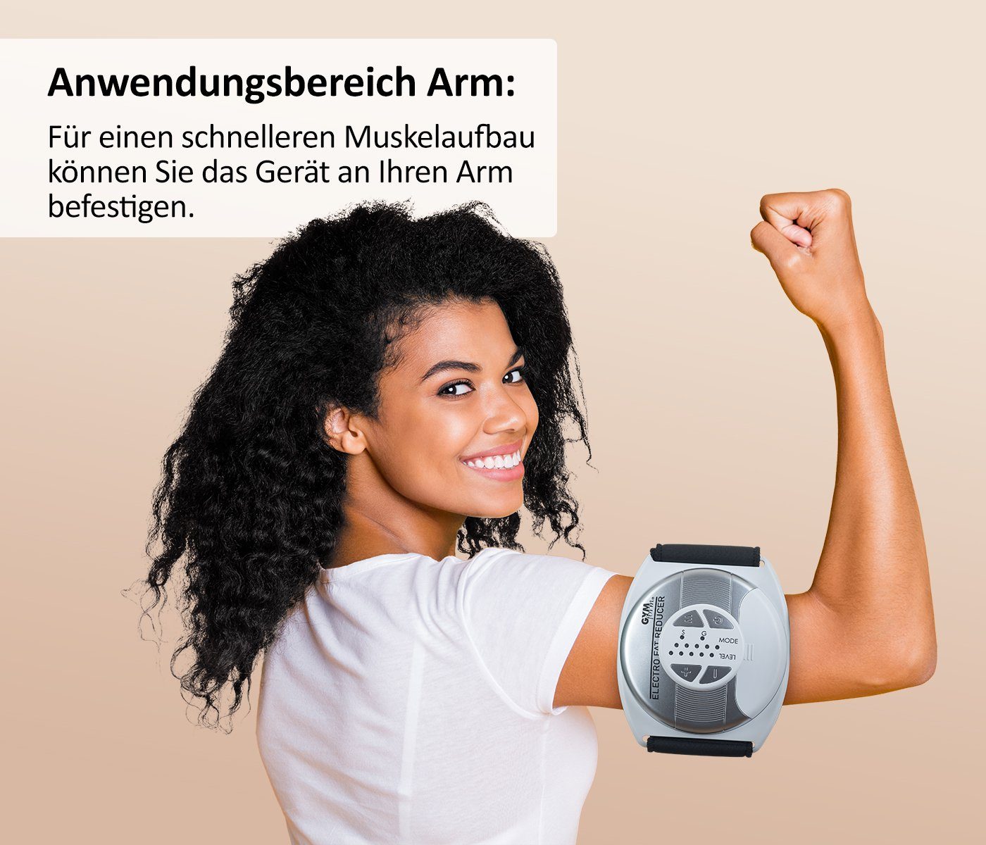 Genius EMS-Bauchmuskeltrainer Gymform Electro Fat Reducer Bauchmuskeltrainer EMS Trainingsgerät ...